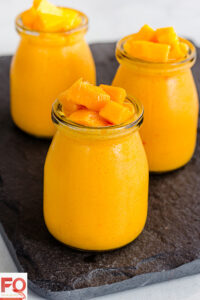 Mango Mousse | Eggless Mango Mousse Recipe - Flavor Quotient