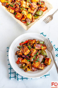 Restaurant Style Chilli Paneer Recipe - Flavor Quotient